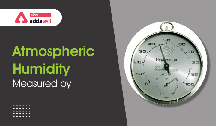 Atmospheric Humidity is Measured by