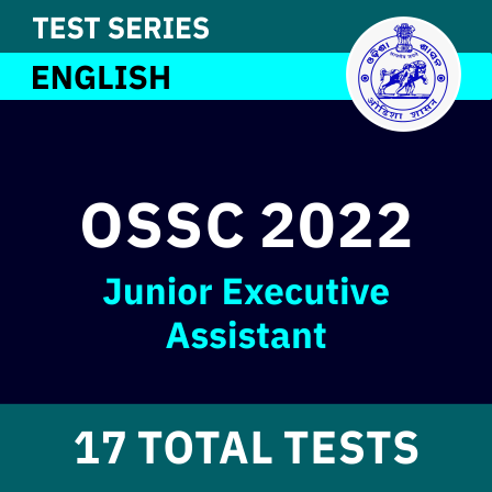 OSSC Junior Executive Assistant Previous Year Cut Off List