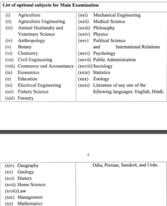OPSC OCS Syllabus 2023 Odisha Civil Services Syllabus PDF