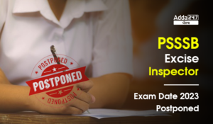 PSSSB Excise Inspector Syllabus 2022 Check Exam Pattern