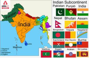 Why is India called a Subcontinent? for Class 9