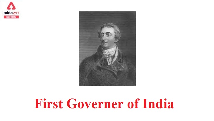 Who is the first governor general of India?