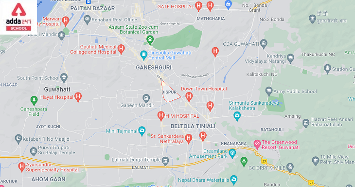 Capital of Assam Name