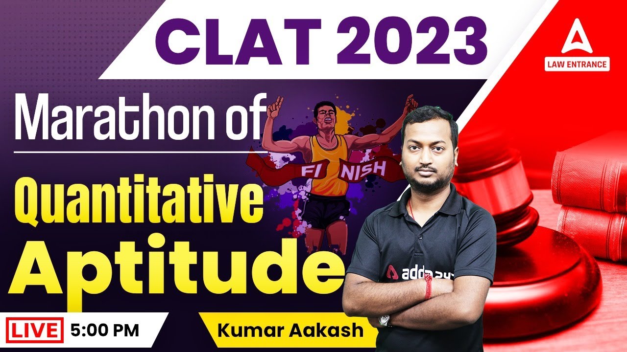Quantitative Aptitude Questions for CLAT 2023