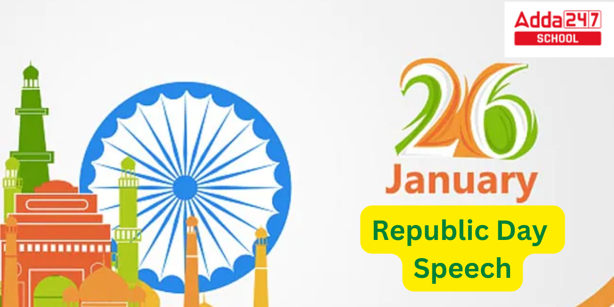Republic Day Speech In English, 26 January for Students