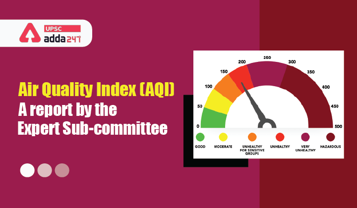 Air Quality Index (AQI)- A report by the Expert Sub-committee