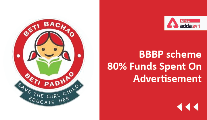 Beti Bachao Beti Padhao Scheme: 80% funds spent on advertisement