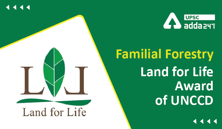Familial Forestry | Land for Life Award of UNCCD