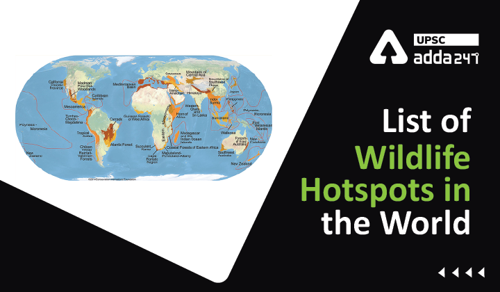 List of Biodiversity Hotspots in the World