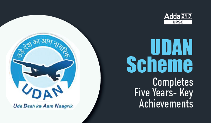UDAN Scheme- Performance Over Last Five Years