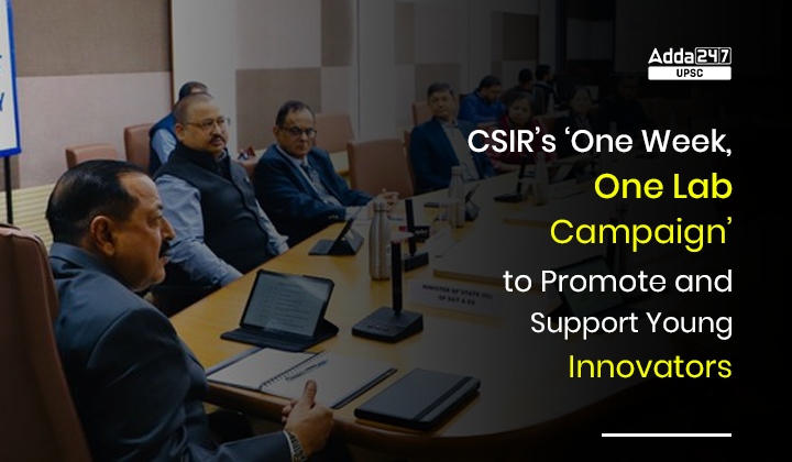 CSIR's 'One Week, One Lab Campaign' to Promote and Support Young Innovators