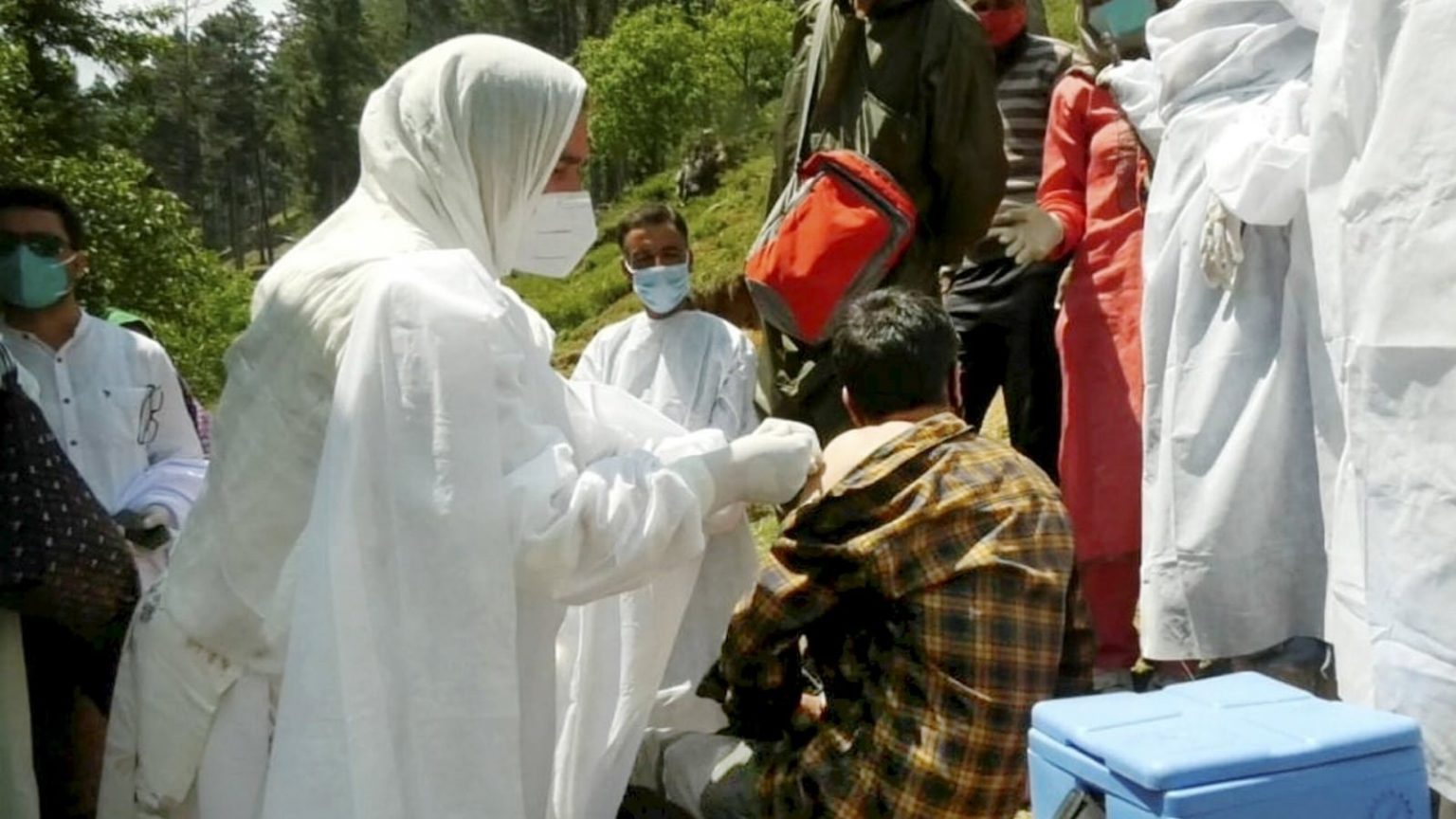 Weyan village in Bandipora, India's first to inoculate all adults ...