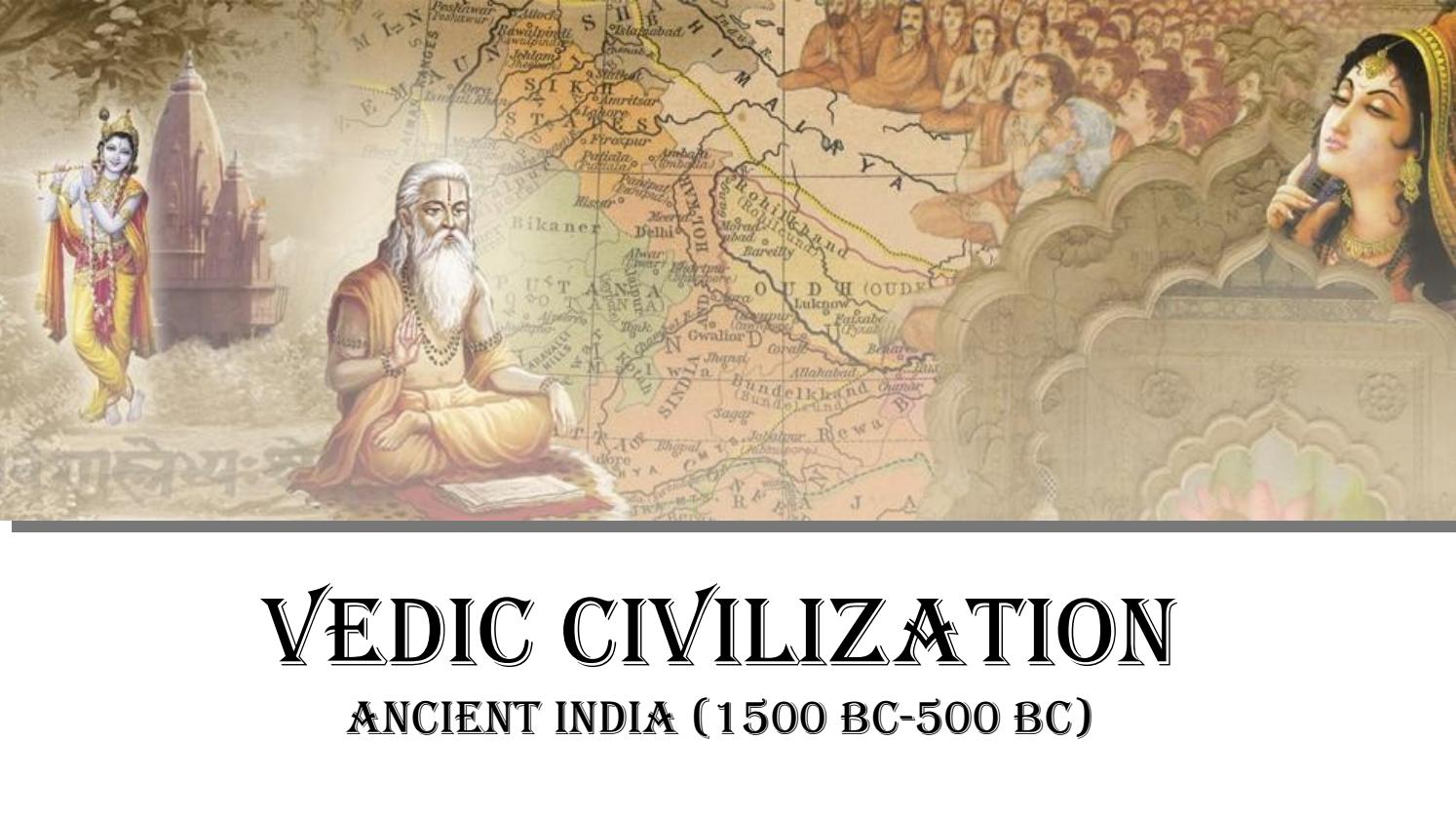 Ancient India History- Vedic Culture, ఆర్యుల సంస్కృతి-నాగరికత Pdf