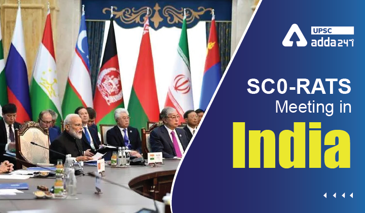 SCO-RATS Meeting in India