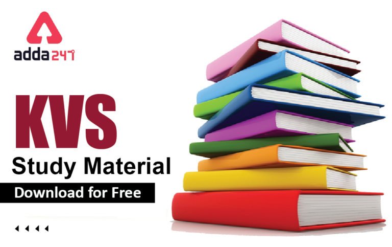 KVS Free Study Material 2022: Download for Free