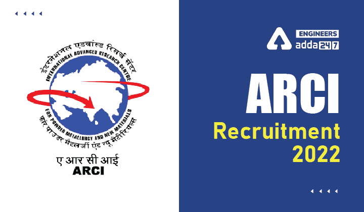 ARCI Recruitment 2022, Apply Online for 26 ARCI Engineering Vacancies