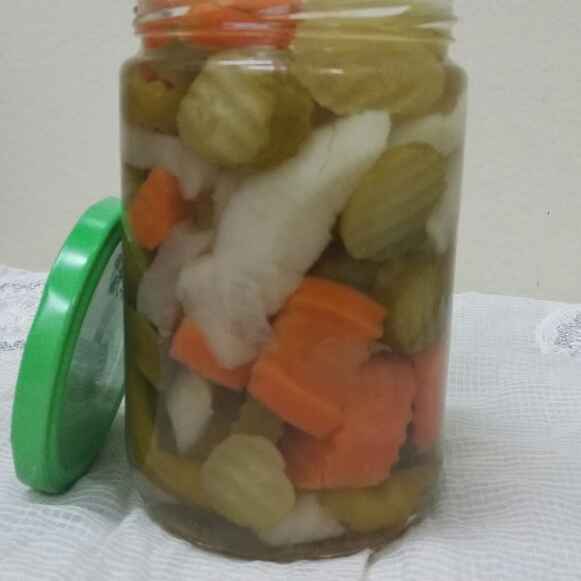 Mixed Arabic Pickle Recipe By Lebanesechef Ifoodtv