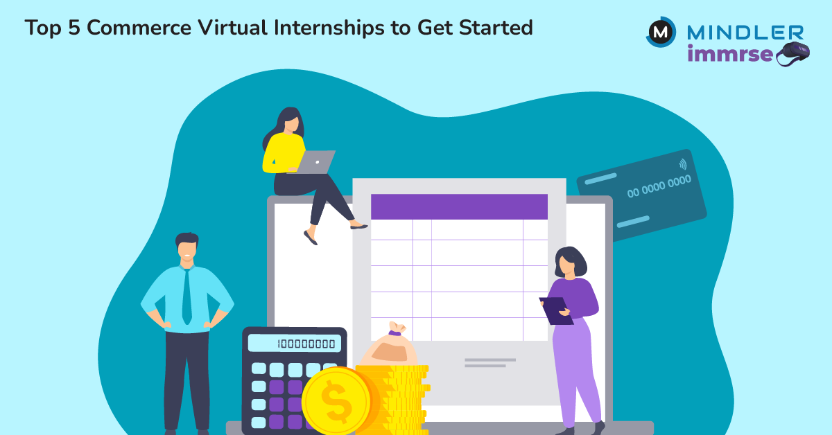 Top 5 Commerce Virtual Internships to Get Started