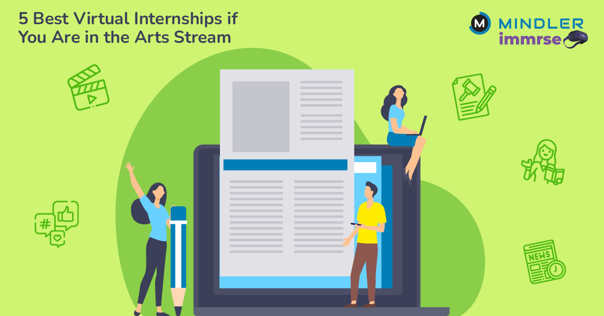 5 Best Virtual Internships if You Are in the Arts Stream