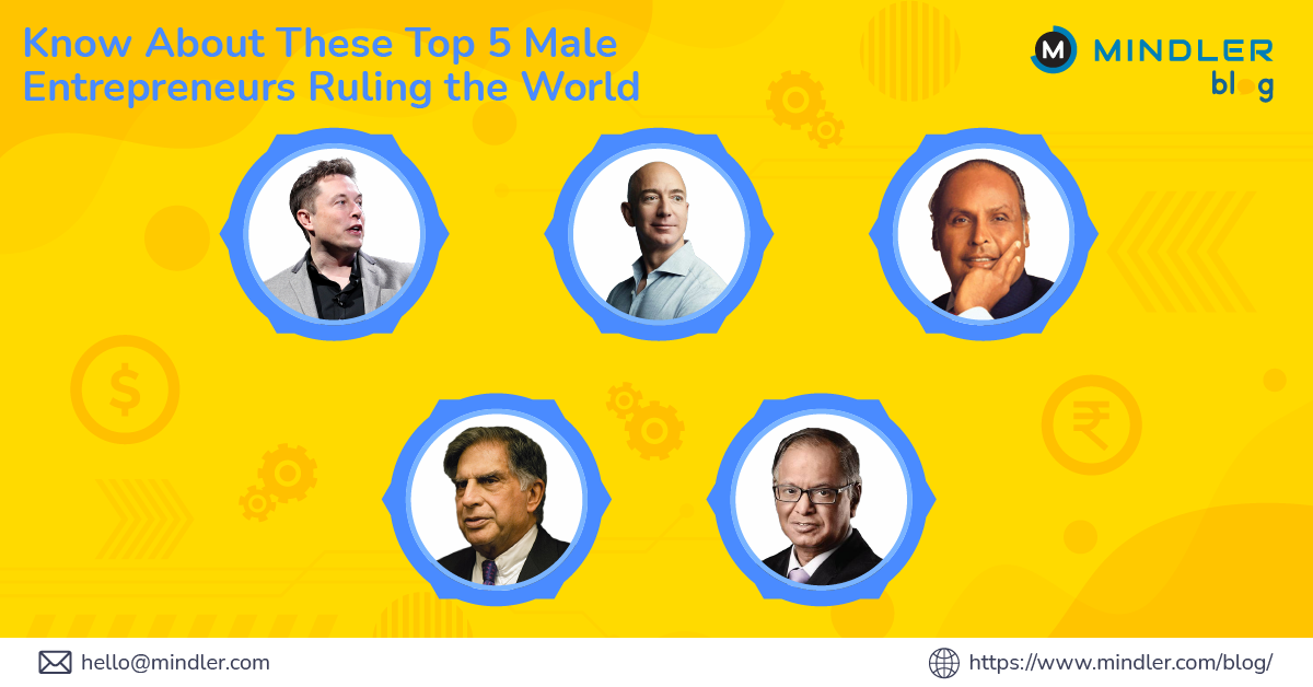 Know About These Top 5 Male Entrepreneurs Ruling the World