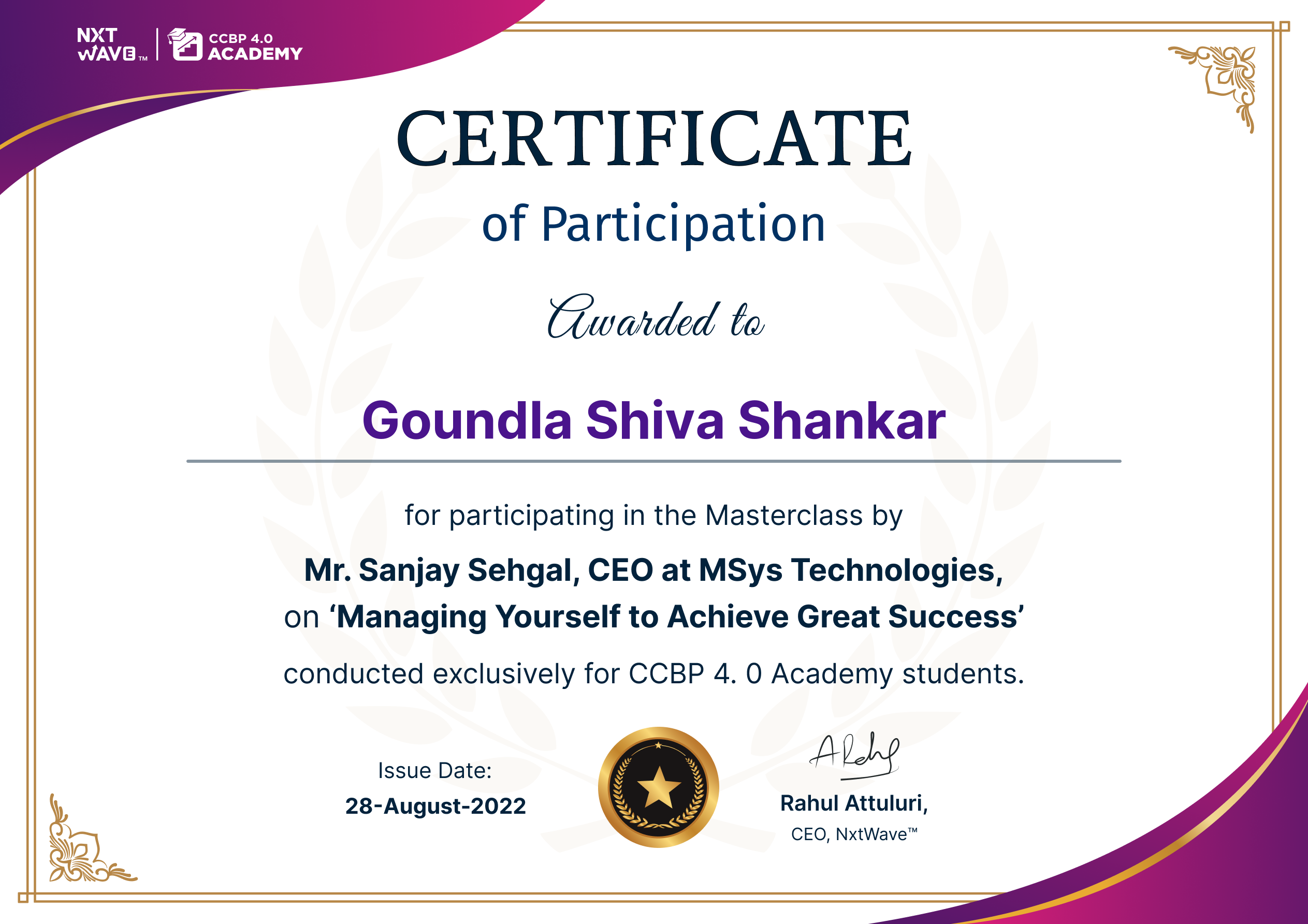 Shiva Shankar Goundla - Associate | LinkedIn