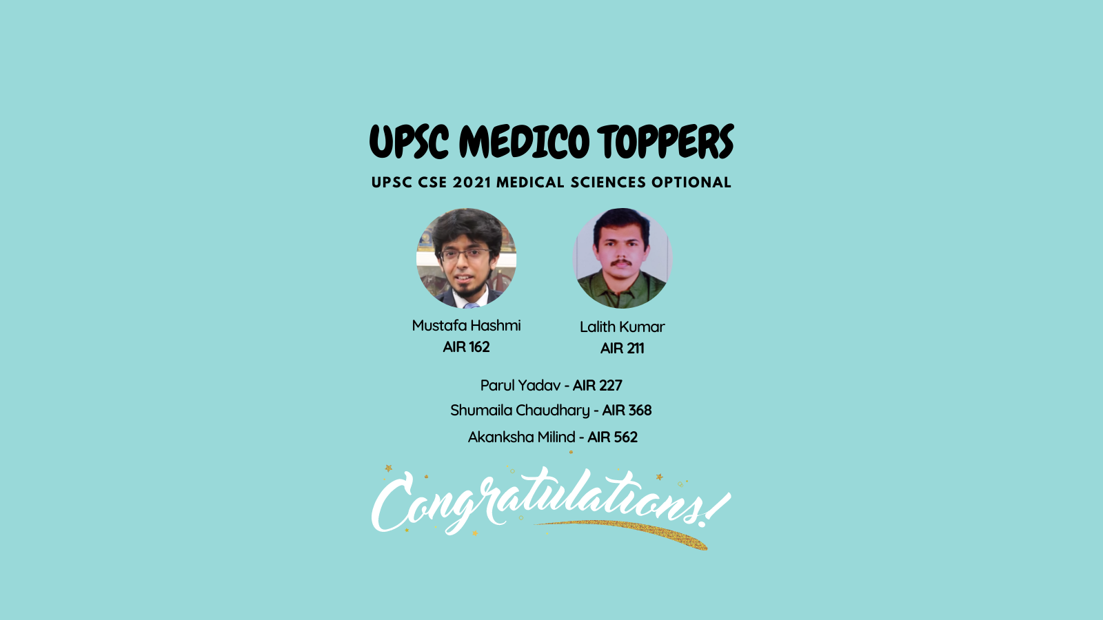 UPSC Medico | Doctors can do it