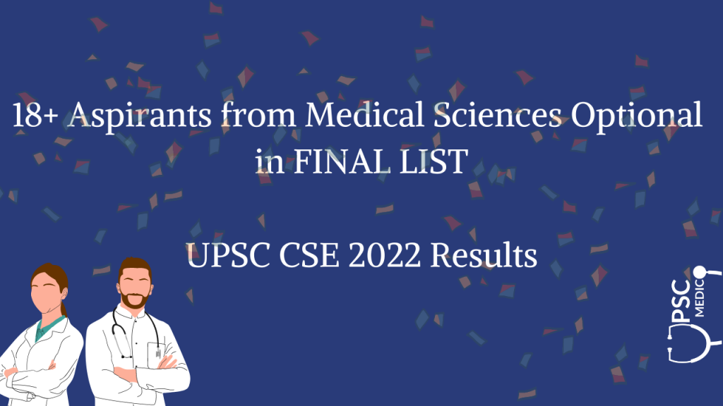 Medical Sciences Optional Toppers UPSC CSE 2022 | UPSC Medico