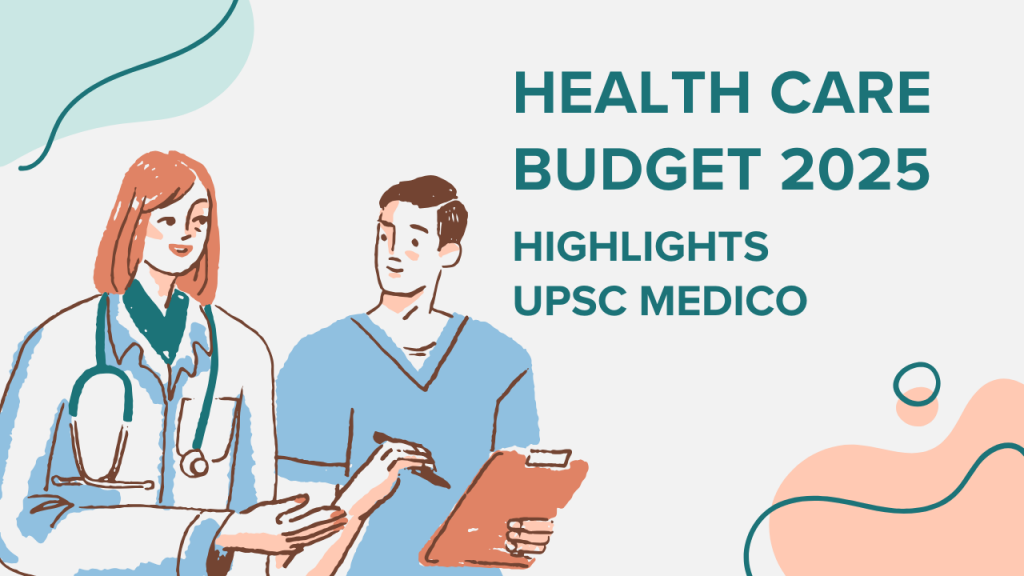 Health Care Budget 2025 UPSC | UPSC Medico