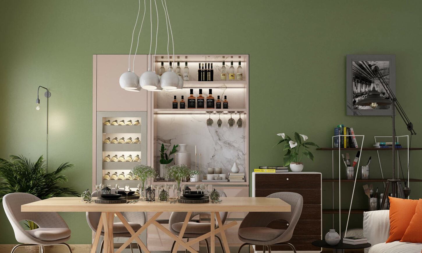 DC Dining Room Interior Design Collection | Design Cafe