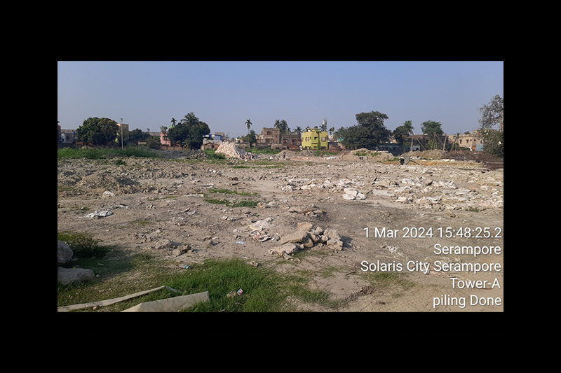 Construction Status | Solaris City Serampore