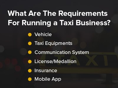 Taxi Business Requirements to Start A Independent Cab Company
