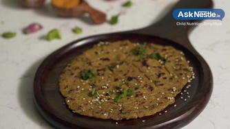 Jowar Thalipeeth With Oil Recipe for Kids, Quick & Easy