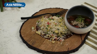 Egg Burnt Garlic Fried Rice Recipe for Kids, Quick & Easy | Ask Nestle