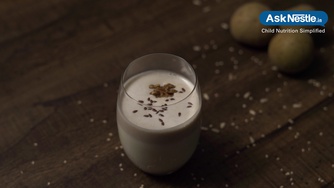 Chikoo Milkshake With Sugar Recipe for Kids, Quick & Easy | AskNestle
