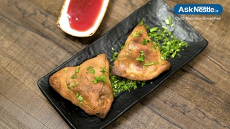 Baked Samosa Recipe for Kids, Quick & Easy