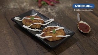 Sweet Potato Cutlet Recipe for Kids, Quick & Easy