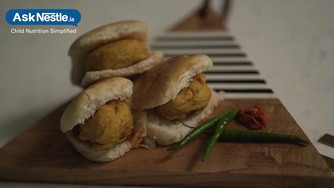 Vada Pao Recipe, How to make Vada Pao for Kids | Ask Nestle