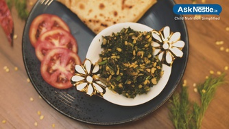 Shepu Bhaji (Dill Leaves Vegetable) Recipe for Kids | Ask Nestle