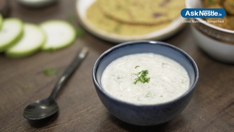 Ghia Raita Recipe for Kids, Quick & Easy | Ask Nestle
