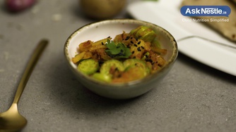 Tindli Sabji (Aloo Tindli Sabji) Recipe for Kids | Ask Nestle