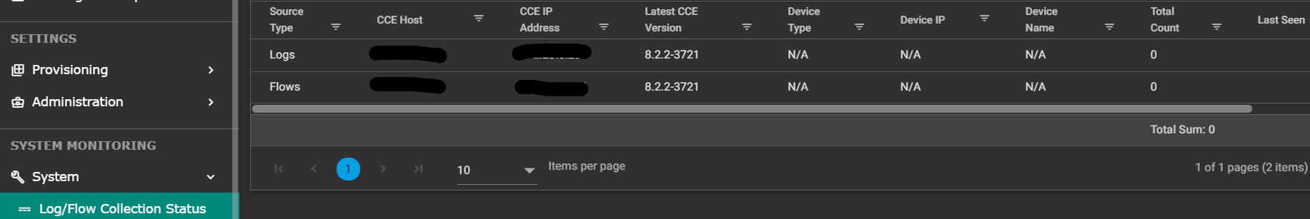 Seceon CCE Installation : Support Services