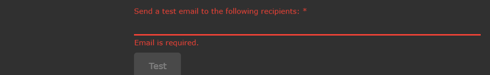 System Email Setting in the Seceon UI : Support Services
