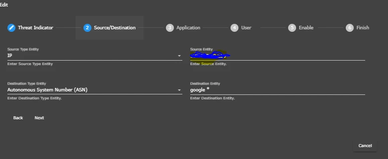 How to Create Trusted Threat Indicator (TTI) : Support Services