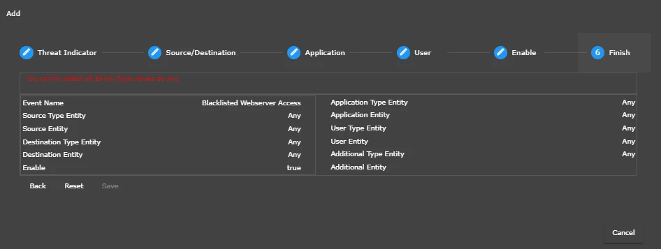 How to Create Trusted Threat Indicator (TTI) : Support Services