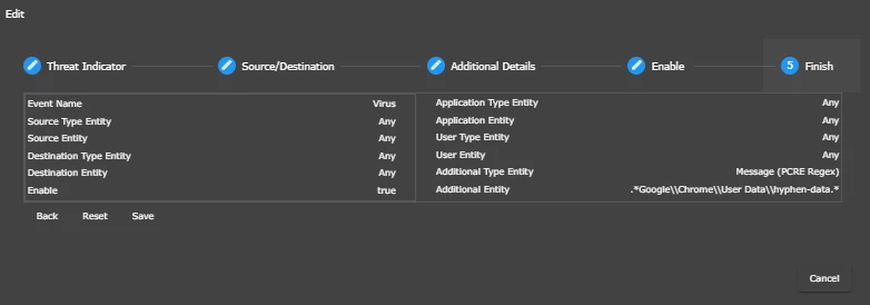 How to Create Trusted Threat Indicator (TTI) : Support Services