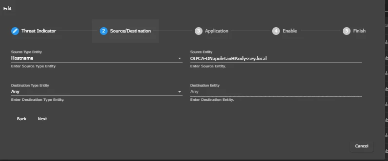 How to Create Trusted Threat Indicator (TTI) : Support Services