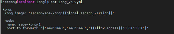 How to change access port for UI : Support Services