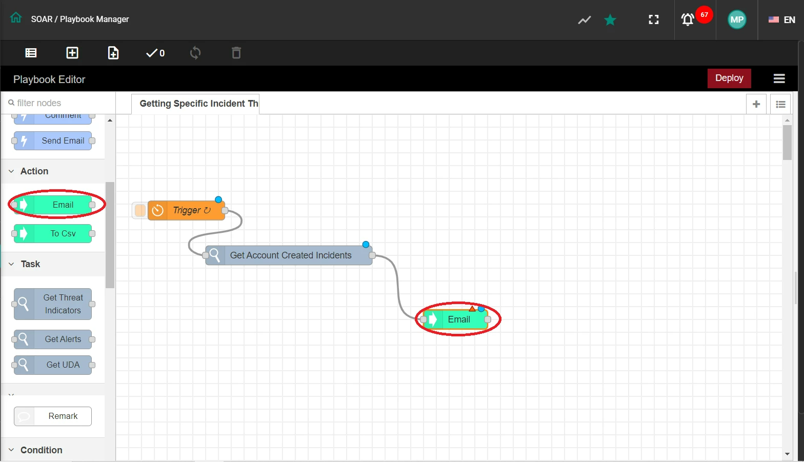 Soar Playbook Use Cases Support Services