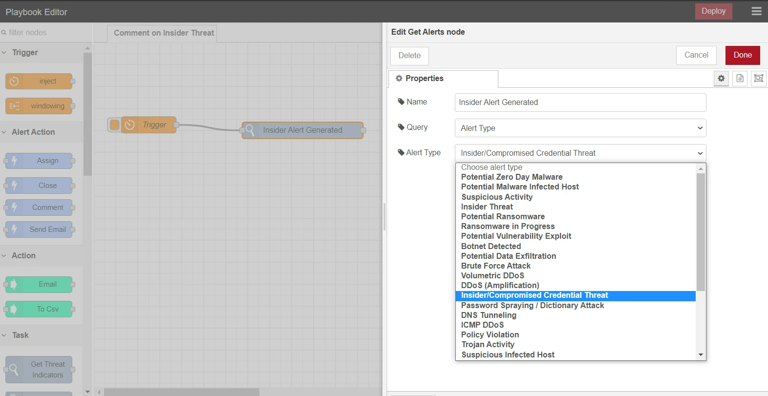 Soar Playbook Use Cases Support Services