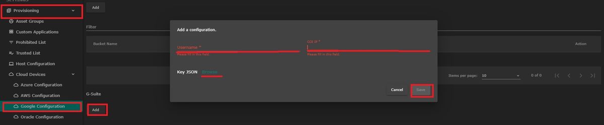 Configuration of The G-Suite : Support Services